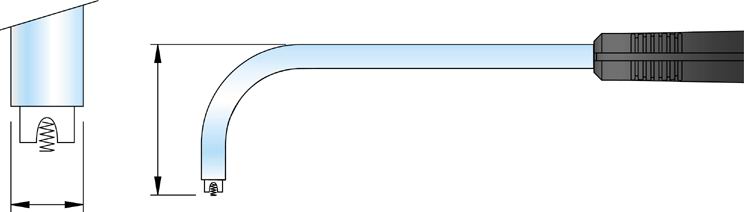 80110A High temperature angled surface probe - Thermo Electra