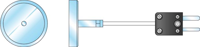 80512 Heavy duty magnetic surface probe - Thermo Electra