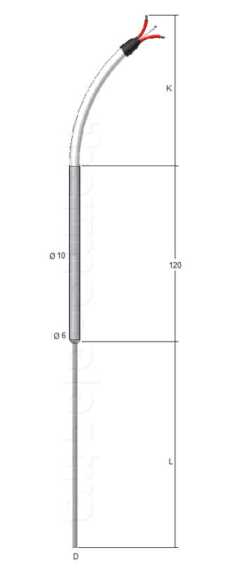 AV 2080 Autoclave resistance thermometer - Thermo Electra