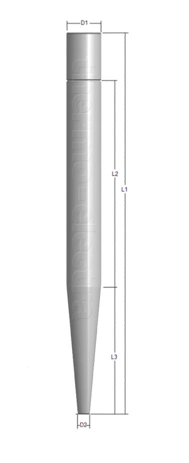 DD 3050S Weld-in thermowell according to DIN43772 Form 4S - Thermo Electra