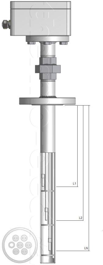 ML7038E Multipoint temperature sensor bi-metal contact system - Thermo ...
