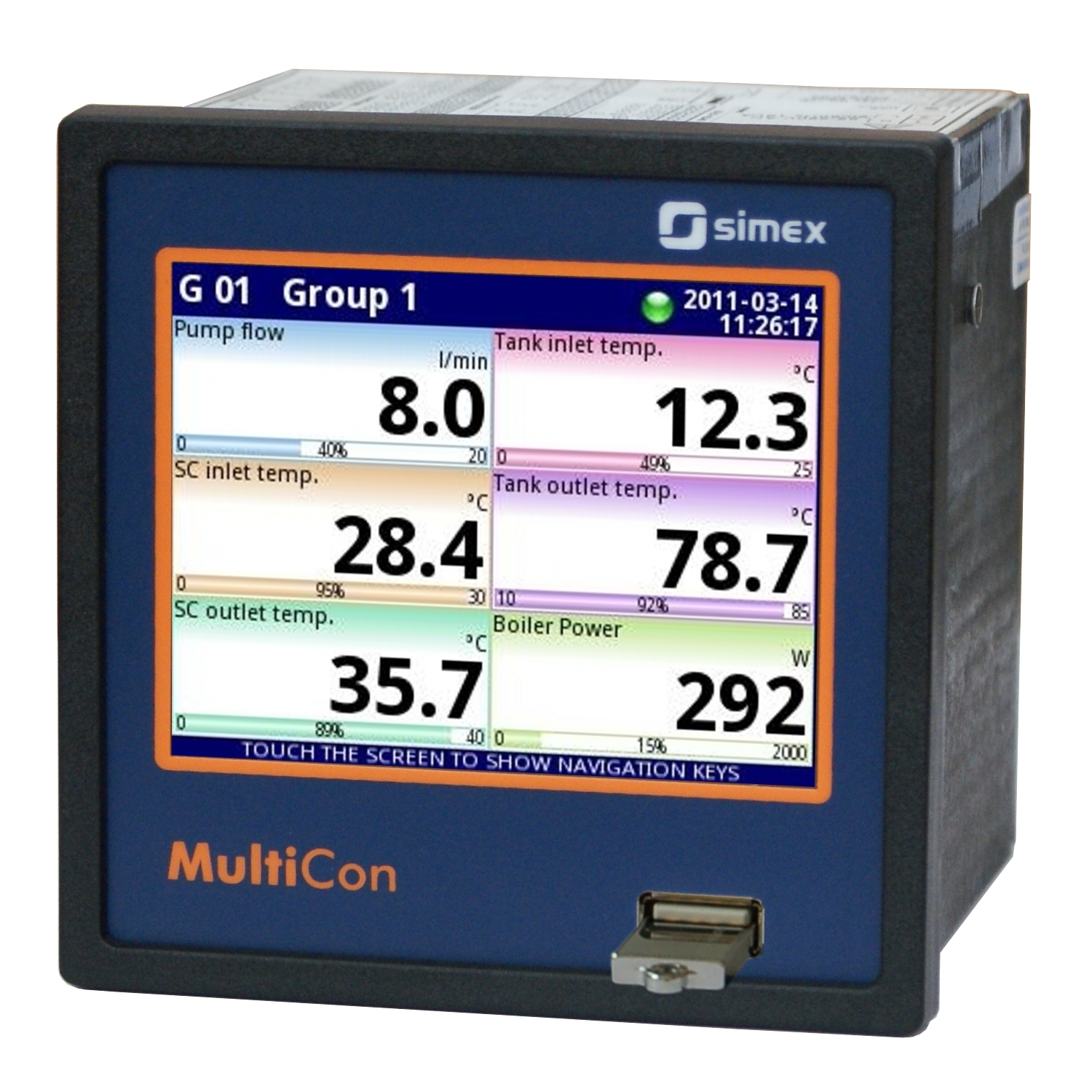 Multicon CMC-99 Panelmount controller - Thermo Electra